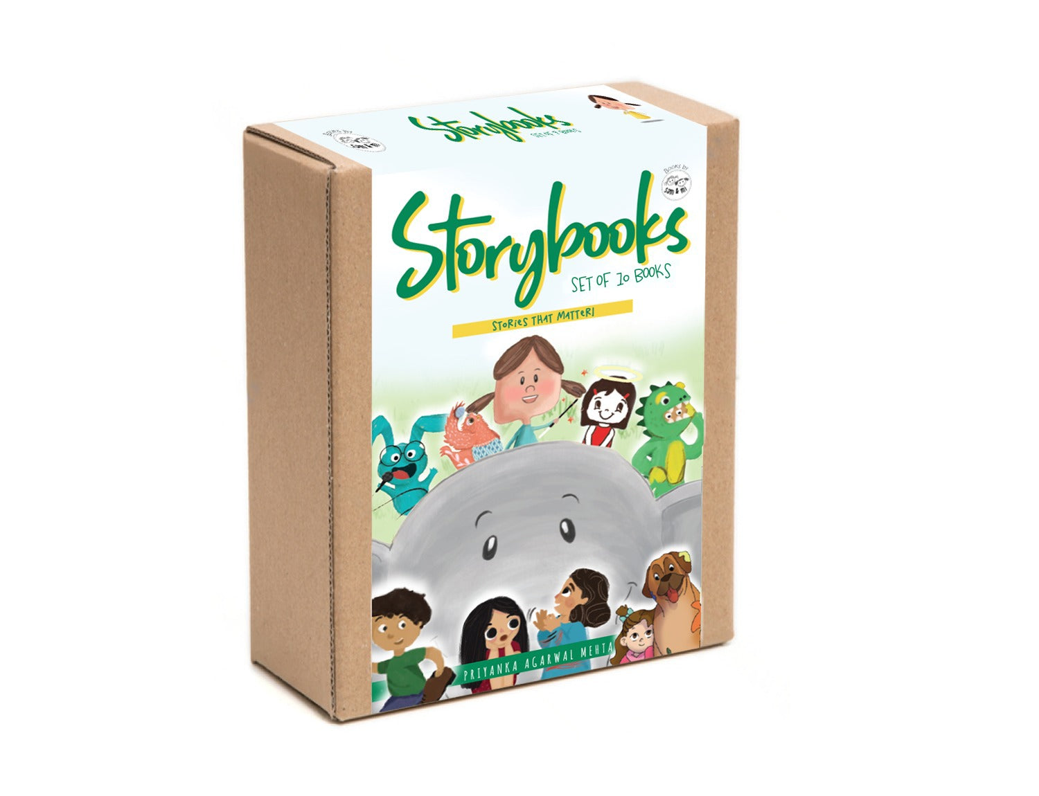 Storybook set for 3-6 years old (Set of 10) – Sam and Mi