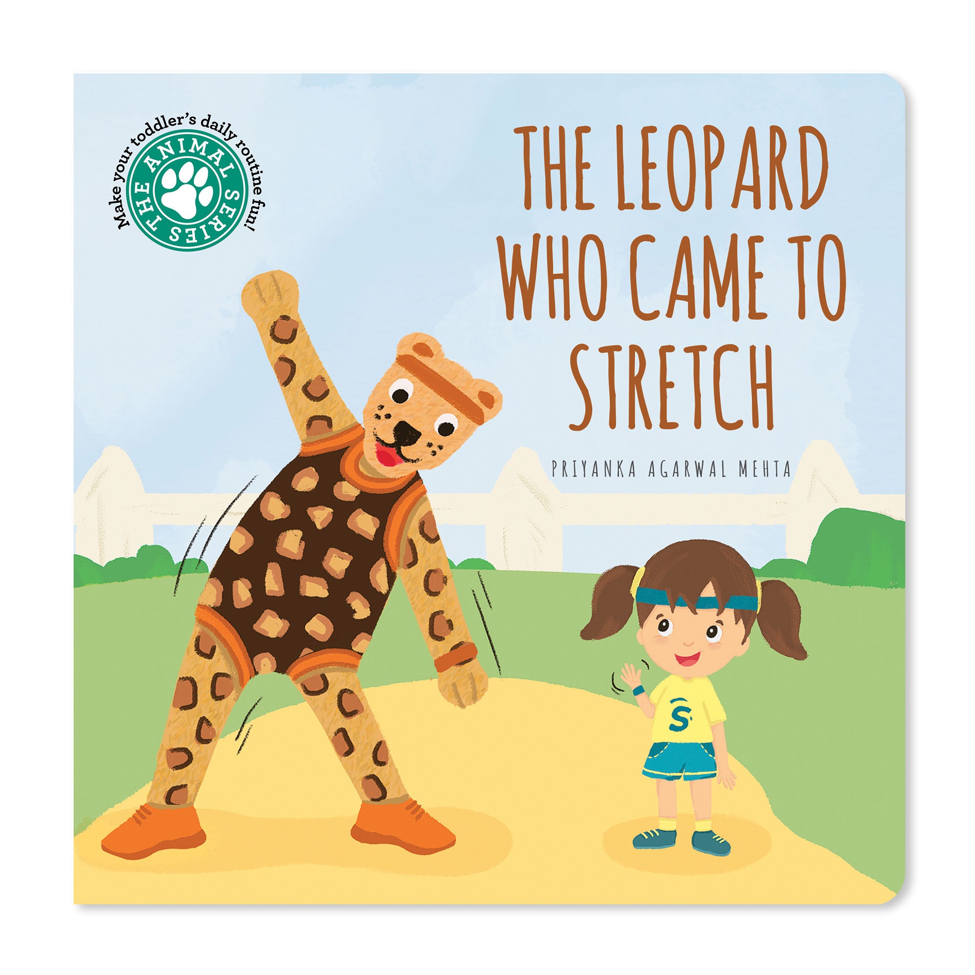 The Leopard Who Came to Stretch | Animal Series | Story book for ...